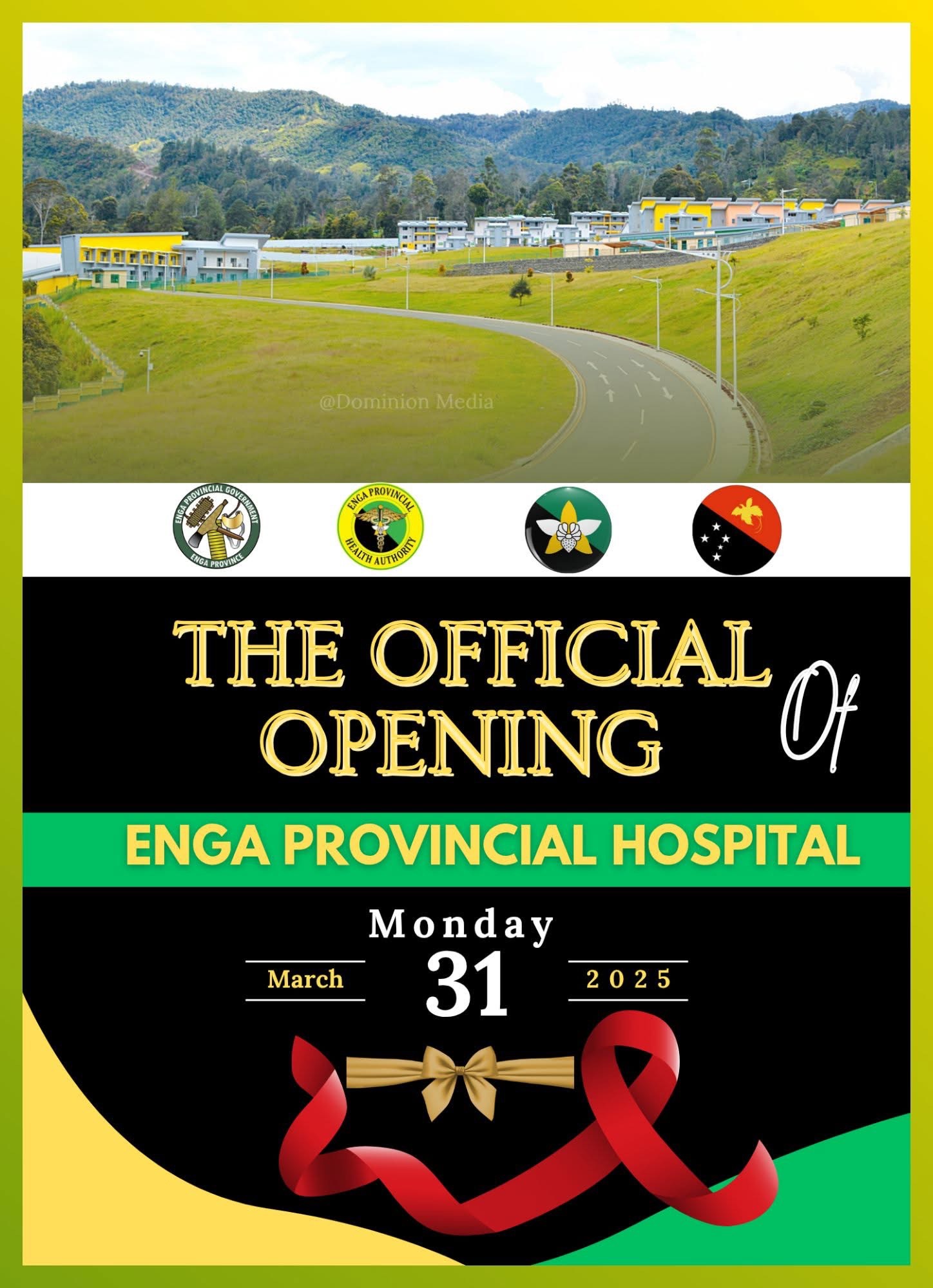 Enga Delivers world class hospital | Enga Government